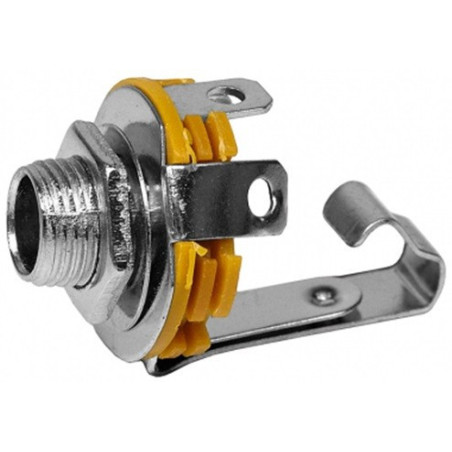 Mufa jack 6.3mm mama mono panou cu intrerupator