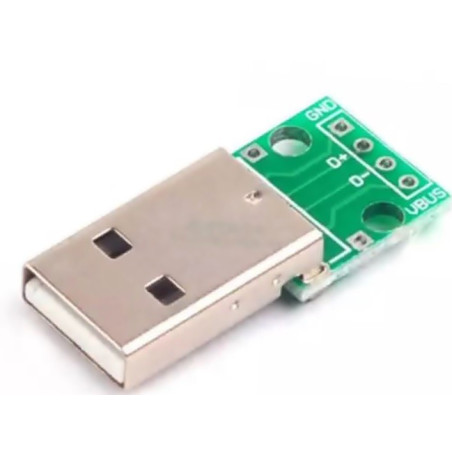 Mufa USB tata pe cablaj imprimat - Conectori PCB