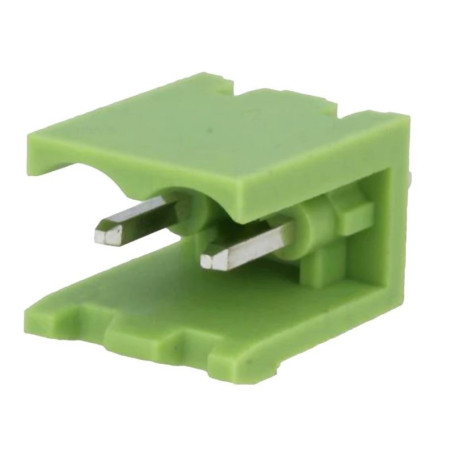 Conector PCB tata 2 pini verde